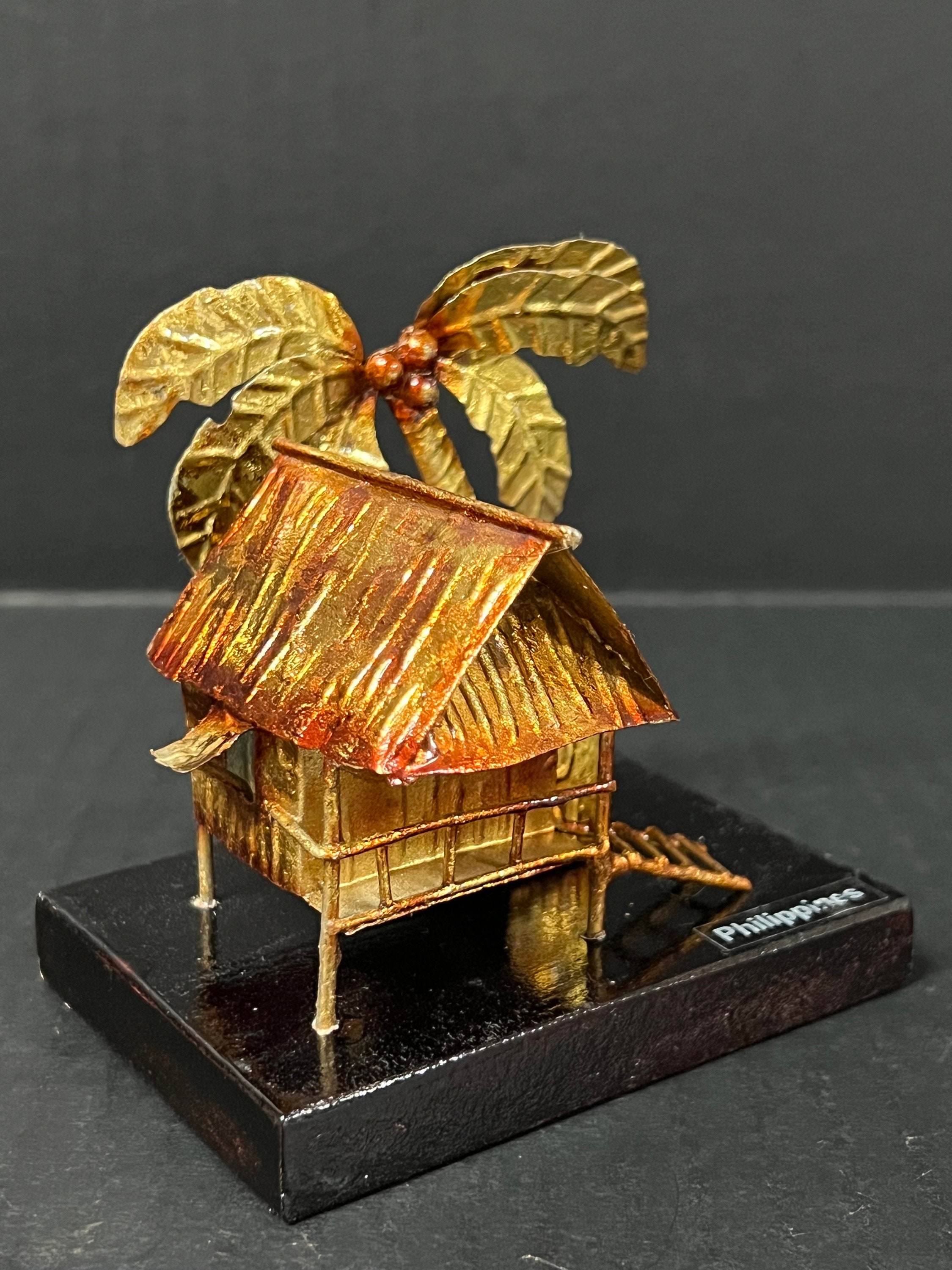 Authentic Philippine Handmade Die Cast Metal Bahay Kubo - Etsy