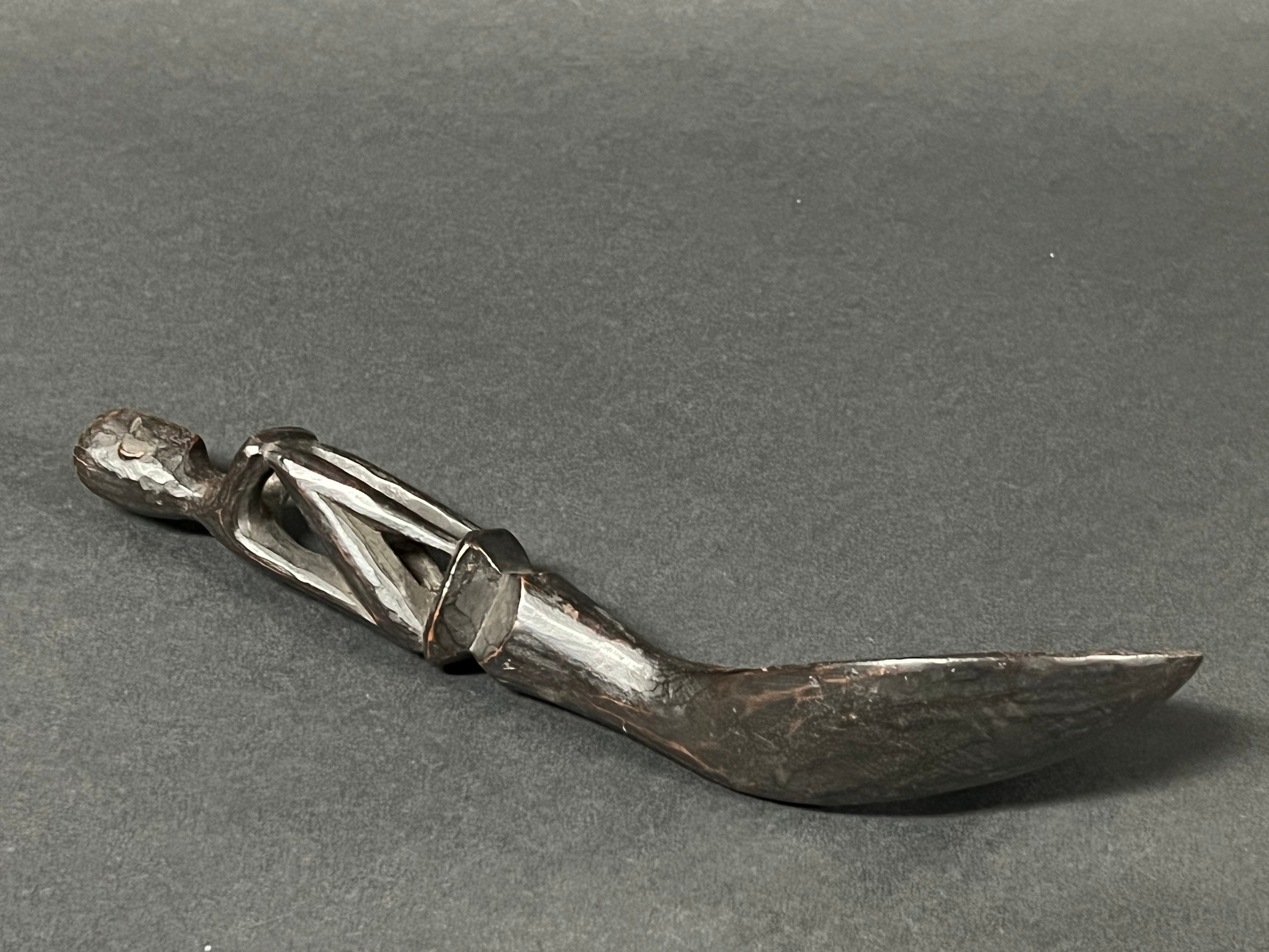 Philippine Ifugao Tribal Art Wooden Figural Spoon B18 - Etsy