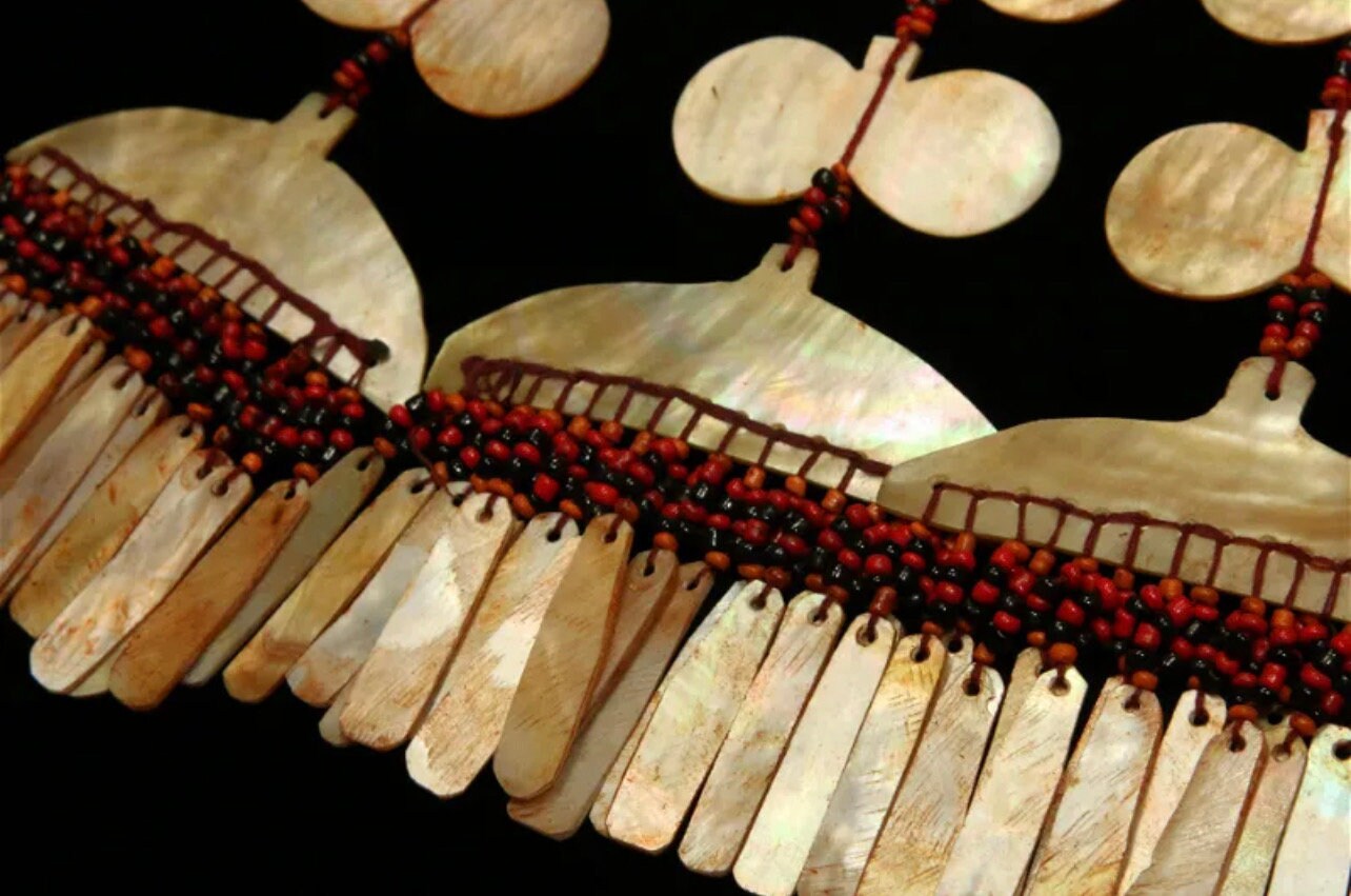 Philippine Tribal Art Isneg Sipattal Necklace Chest Ornament - Etsy