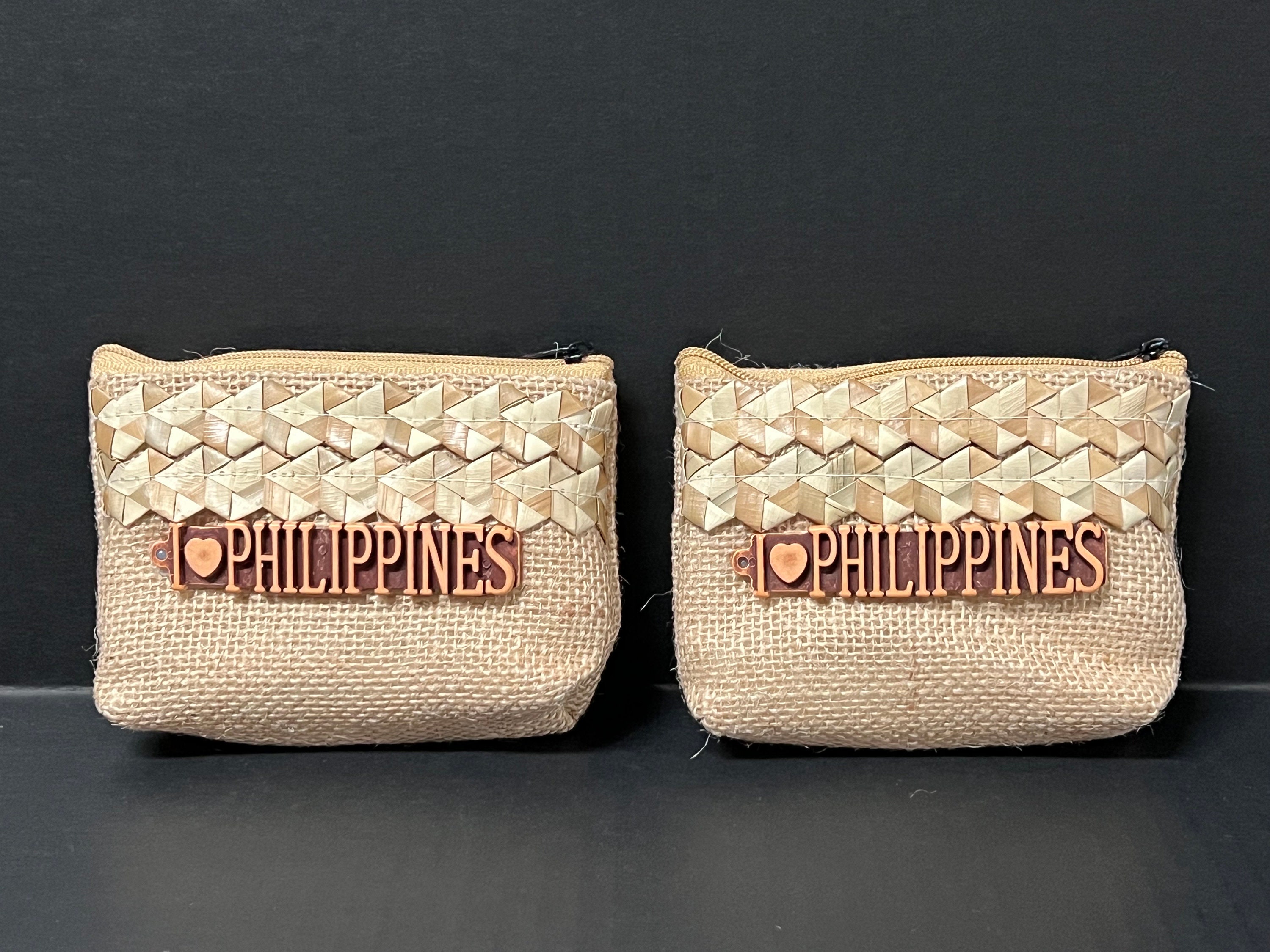 Authentic Philippine Handwoven Soft Abaca Fabric Womens Casual Zippered ...