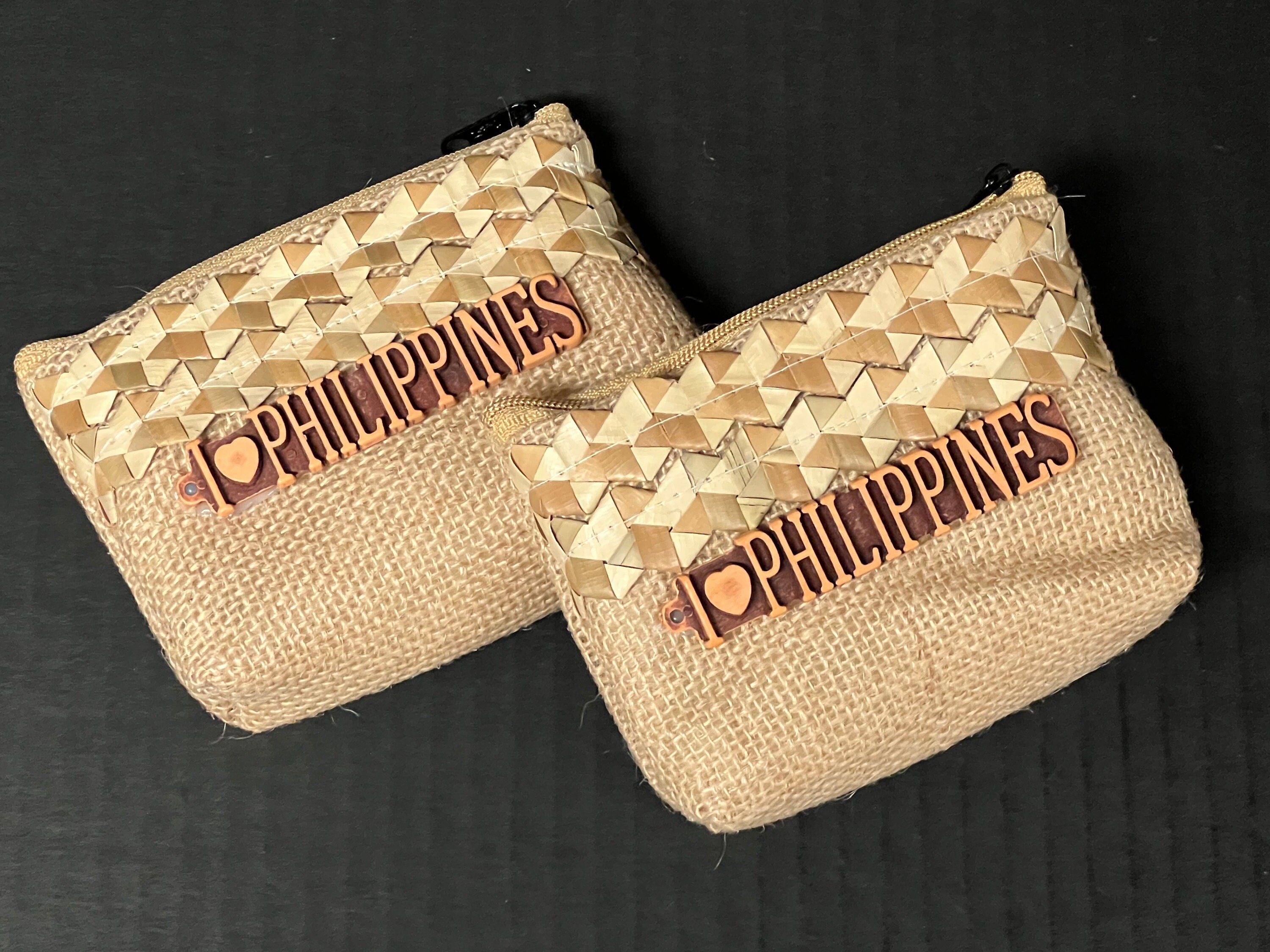 Authentic Philippine Handwoven Soft Abaca Fabric Womens Casual Zippered ...