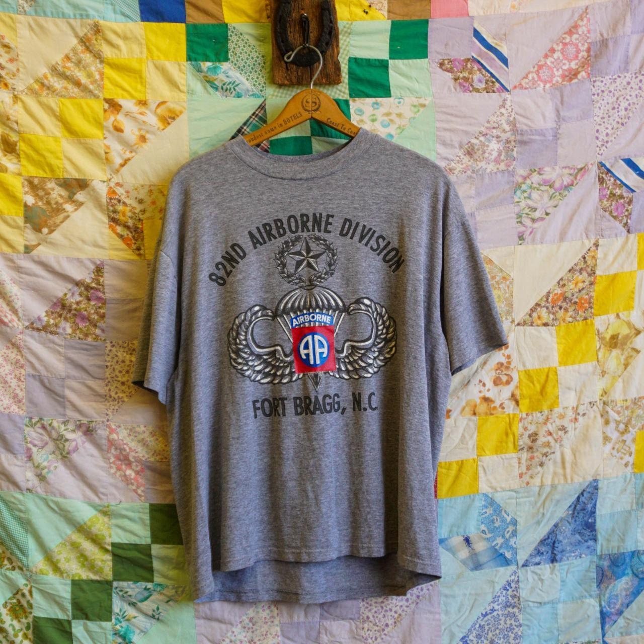 Vintage 82nd airborne clothing store