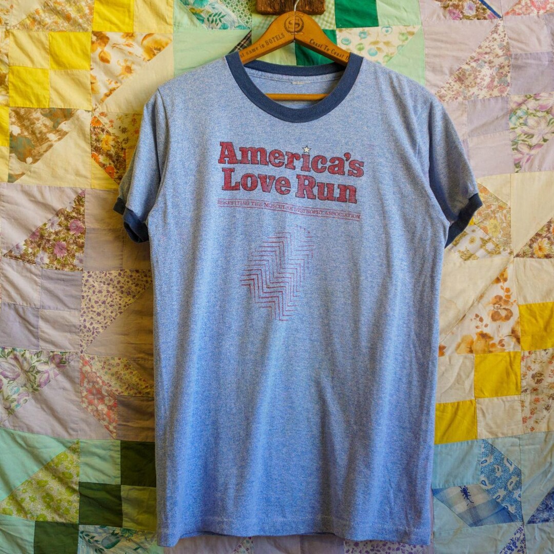 Vintage Ringer Shirt 70s Tshirt Heather Retro - Etsy