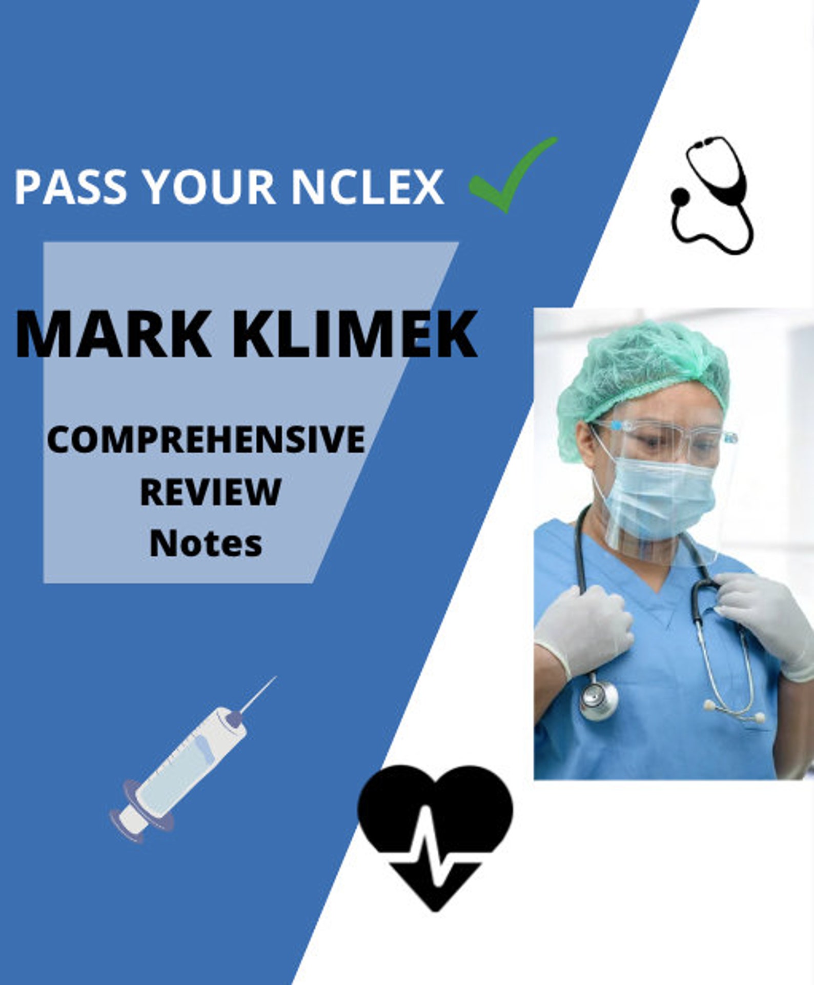 MARK KLIMEK- Complete NCLEX Review With Passing Strategies- 43 Pages - Etsy