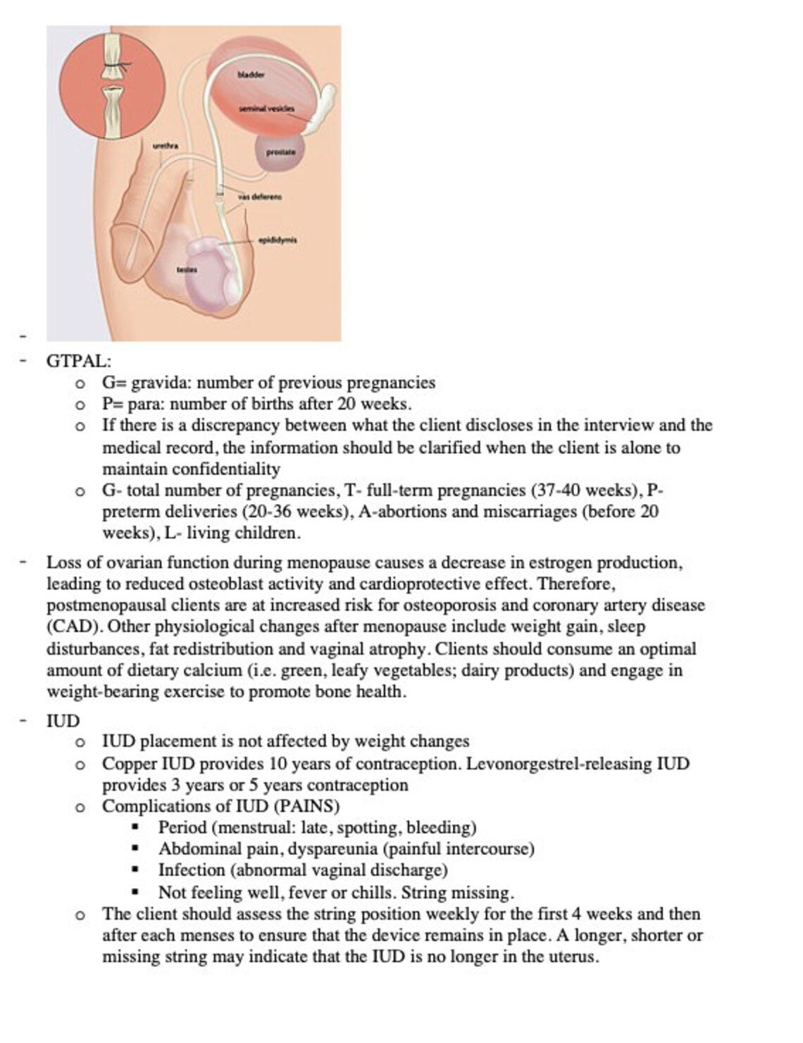 UWORLD- NCLEX REVIEW- Reproductive System - Etsy