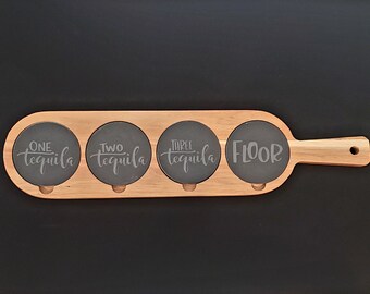 Tequila Flight Board - Etsy