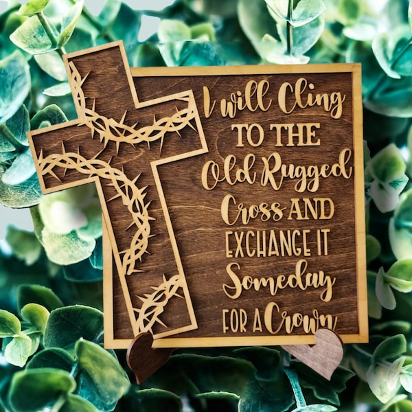 Old Rugged Cross - Etsy