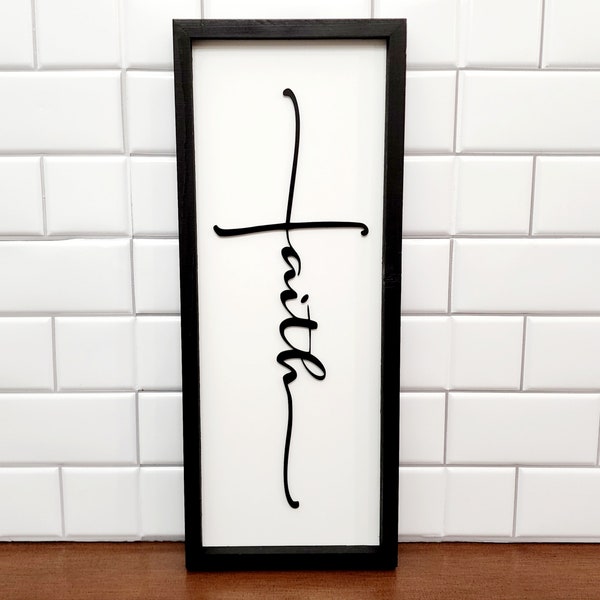 Faith Sign - Etsy