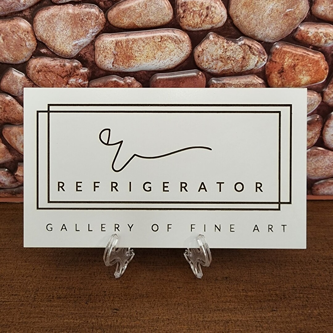 Refrigerator Gallery of Fine Art 2 Sizes Available - Etsy