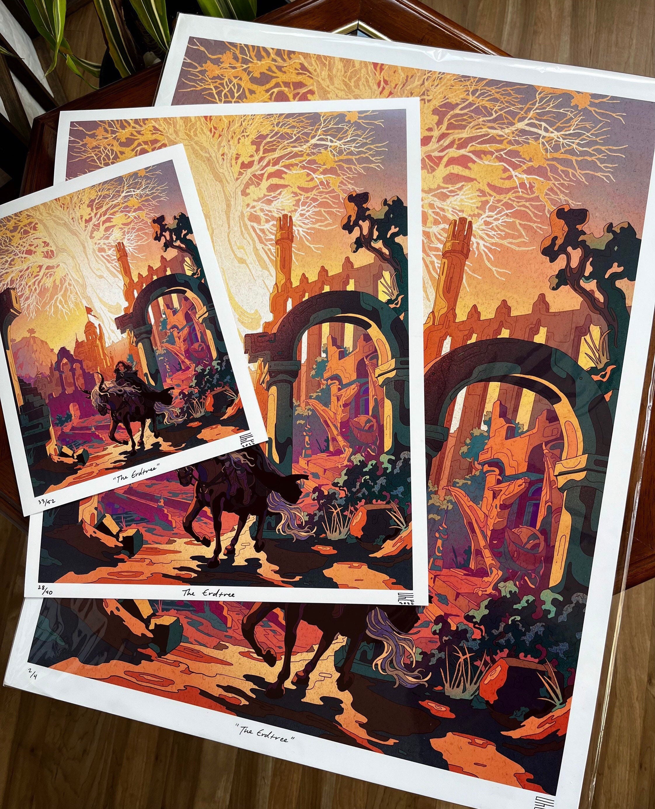 The Erdtree Elden Ring Fanart Print - Etsy UK
