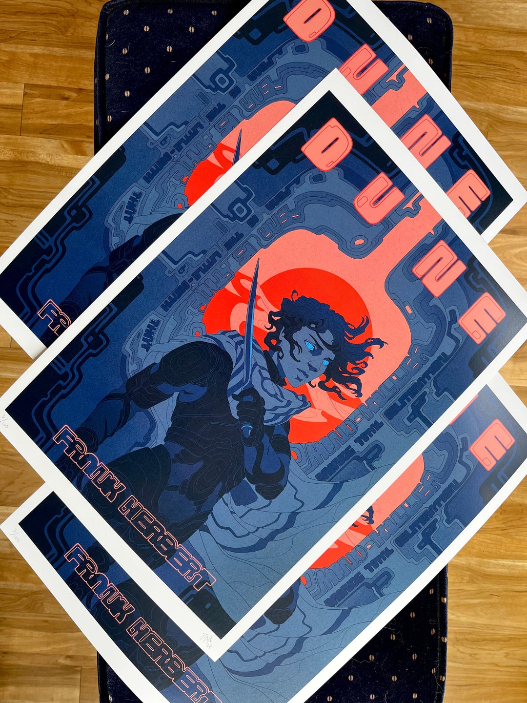I Must Not Fear - DUNE Fanart Print (limited Edition) - Etsy