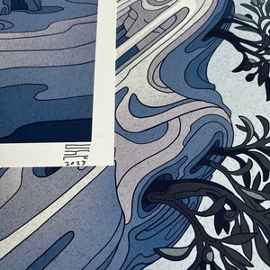 Sorrow - Original Print Depicting the Overflow of Grief - Etsy