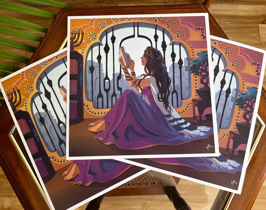 Judean Princess - Fantasy Illustration of Ancient Hebrew Civilization ...