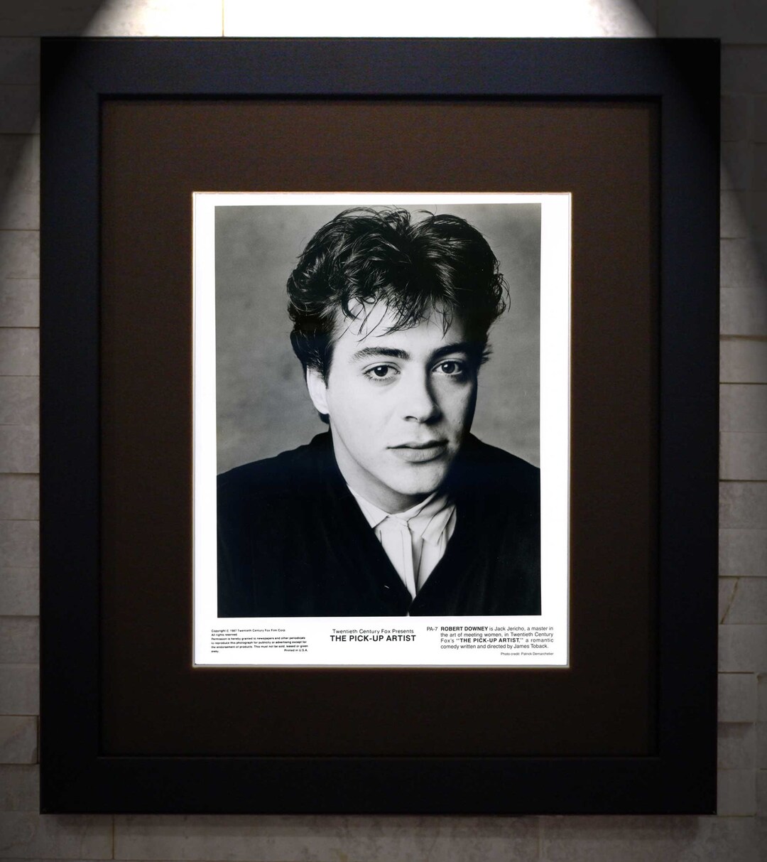 Robert Downey (jr.), the Pick-up Artist | Original Glossy 8x10 Movie ...
