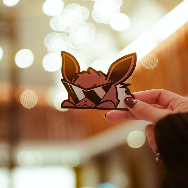 Peeker Sticker - Etsy