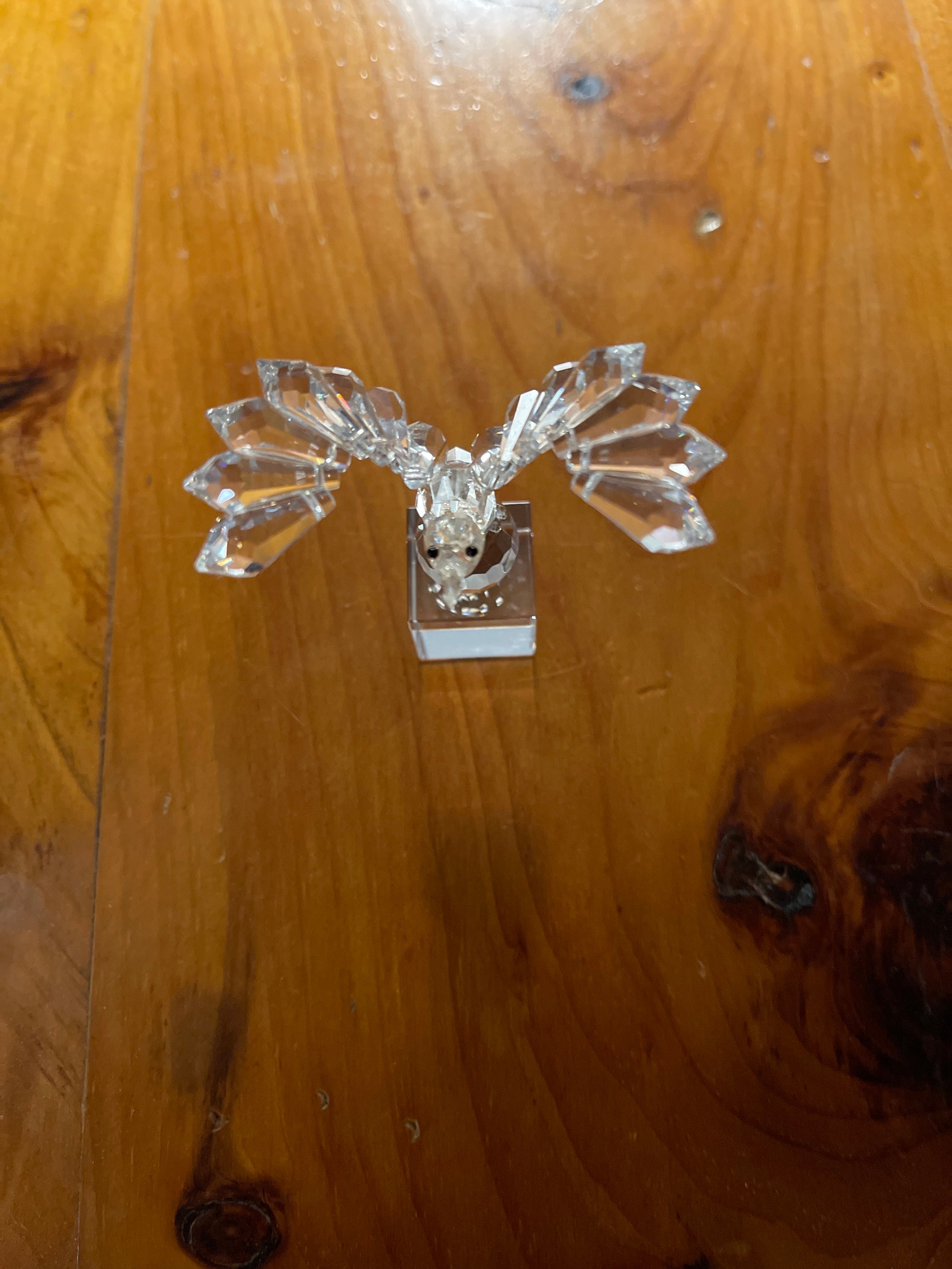 Crystal Eagle on a Stand - Etsy