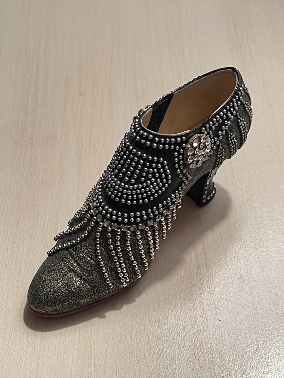Just the Right Shoe by Raine, Parisian Nights Jeweled Vintage High Heel ...