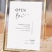 Open Bar Sign Template | Drinks Are on Us Sign | Signature Drink Sign ...