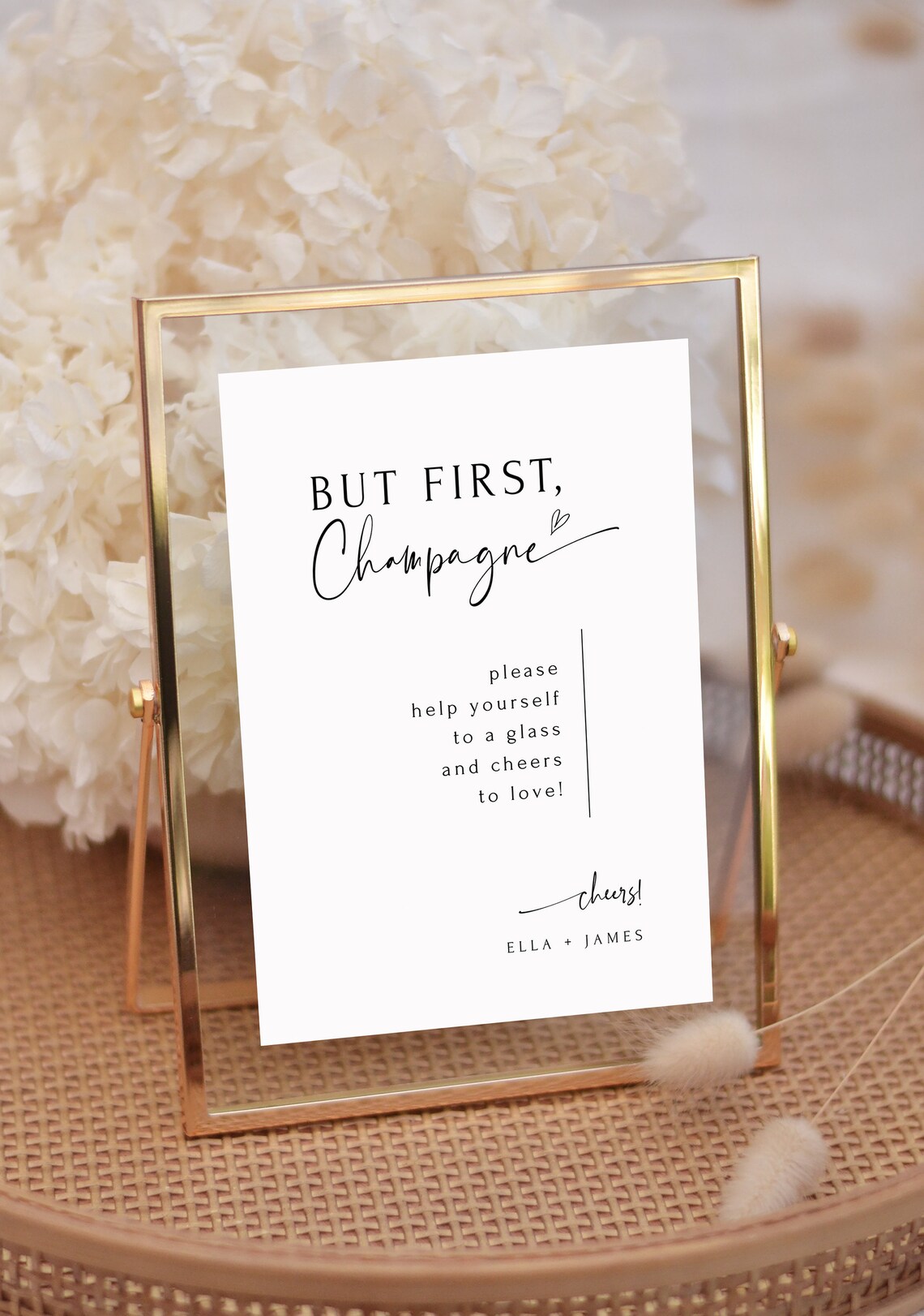 But First Champagne Sign Template Bar Cart Decor Sign - Etsy