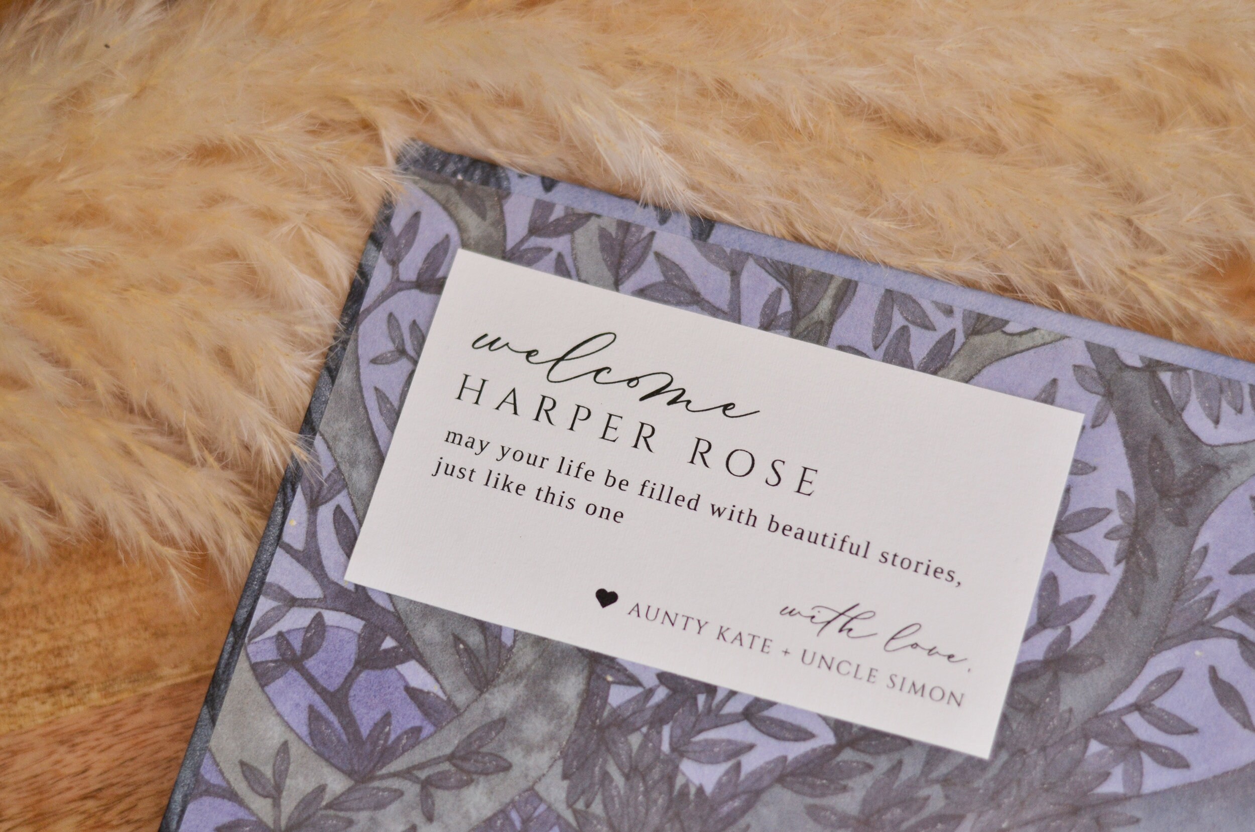 Bookplate for Baby Template | Book Plaque/inscription | Customized Baby ...