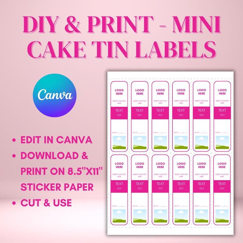 Cake Labels - Etsy