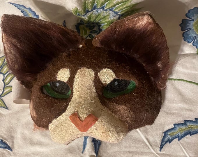 Therian Brown Cat Mask - Etsy