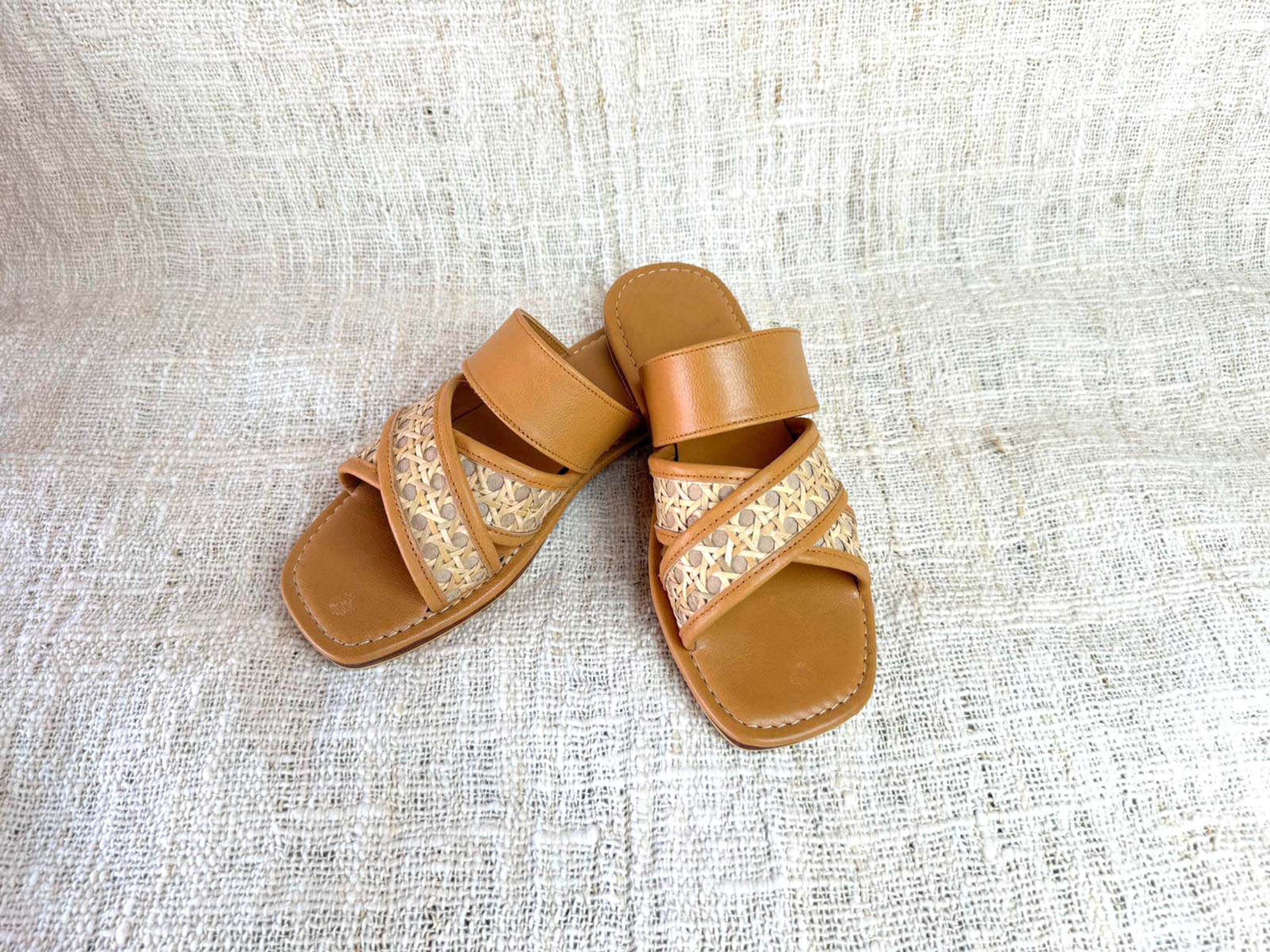 Stylish Rattan Slides for Beach Lovers Summer Sandals and Clothing ...