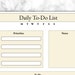 Printable to Do List | Letter A4 A5 | Printable PDF | Instant Download ...