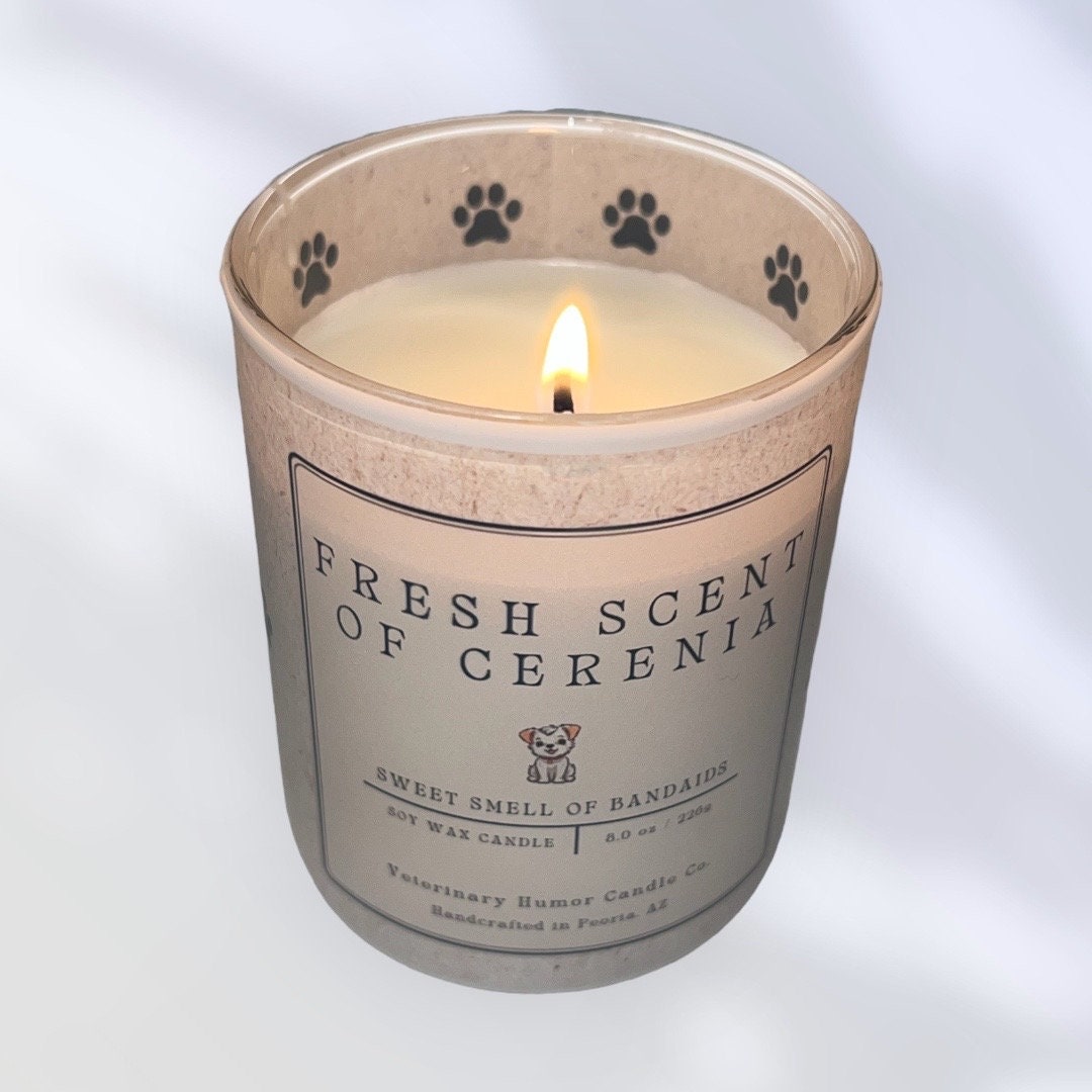 Veterinary Humor Candle “fresh Scent of Cerenia”, Gift for Vet Tech ...