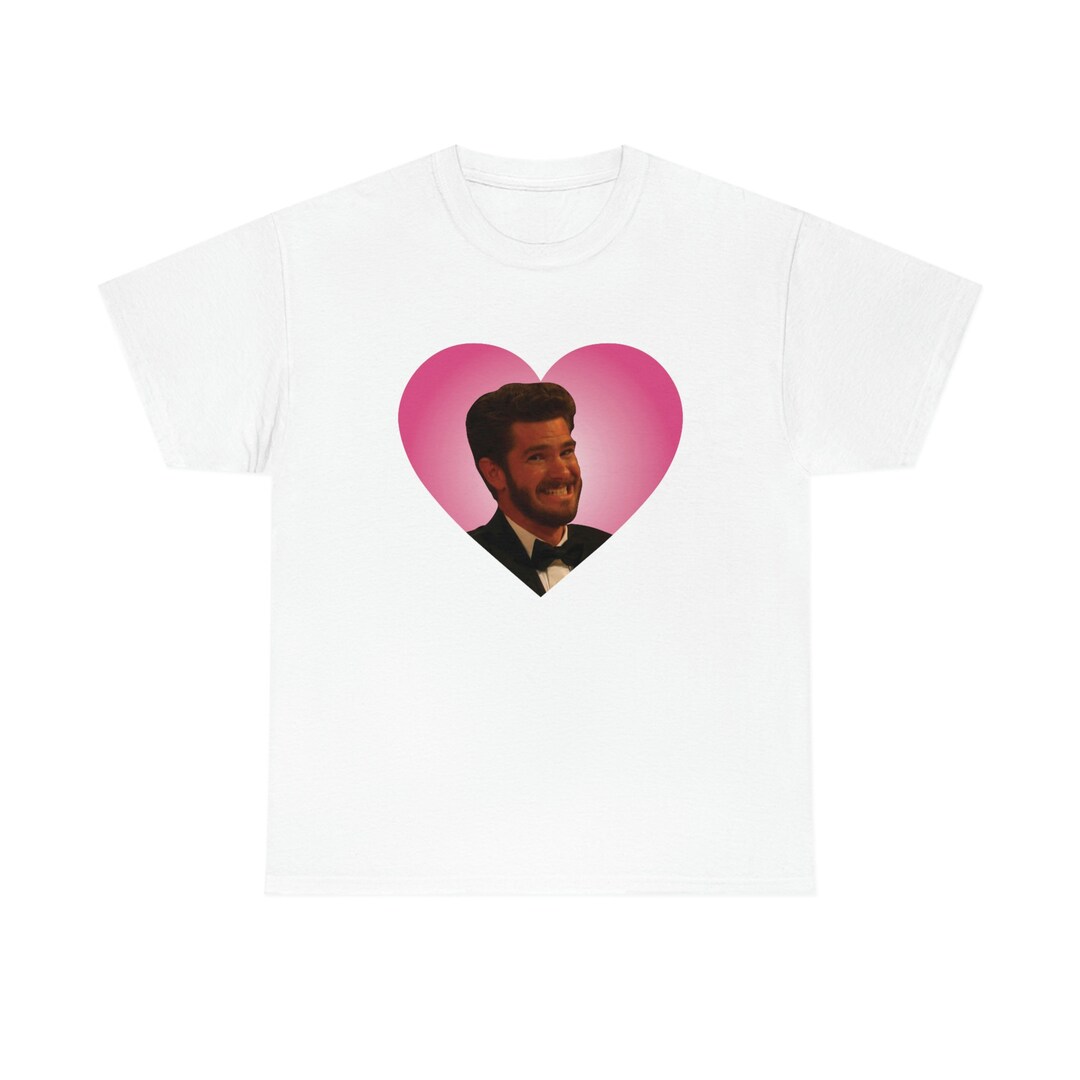 Andrew Garfield Awkward Grin Funny Oscar 2023 Meme Tee - Etsy