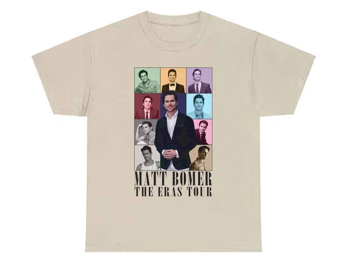 Matt Bomer the Eras Tour Shirt, Matt Bomer Graphic Design Tee - Etsy