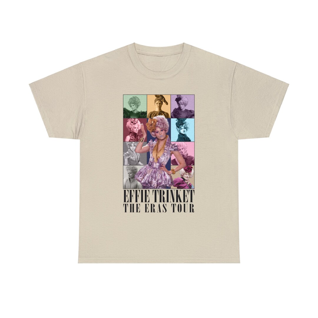 Effie Trinket the Eras Tour Tee, Effie Trinket Elizabeth Banks Graphic ...