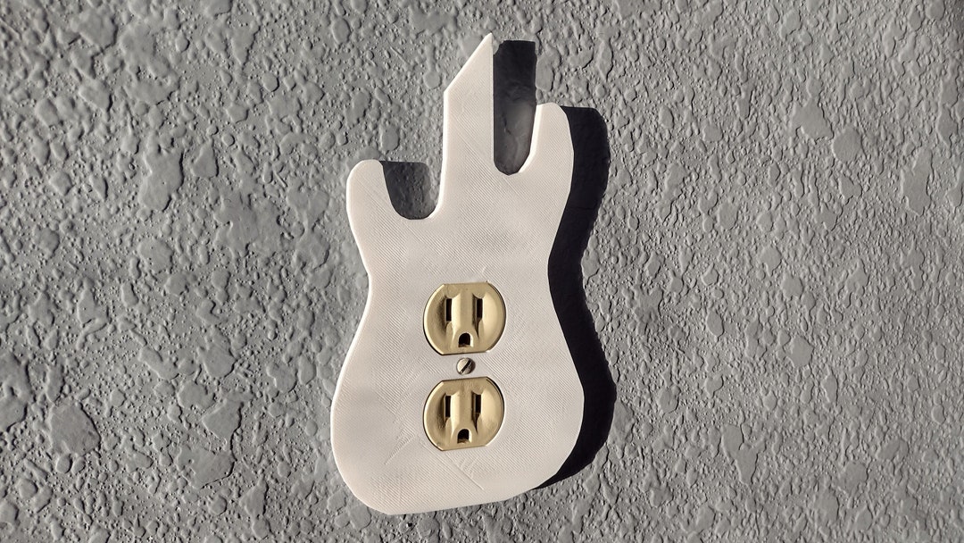 Guitar Shaped Outlet Cover - Etsy