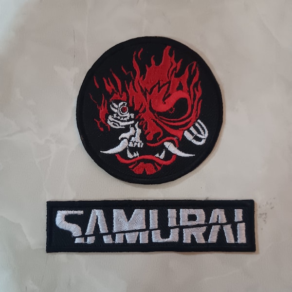 Cyberpunk Samurai Patch - Etsy