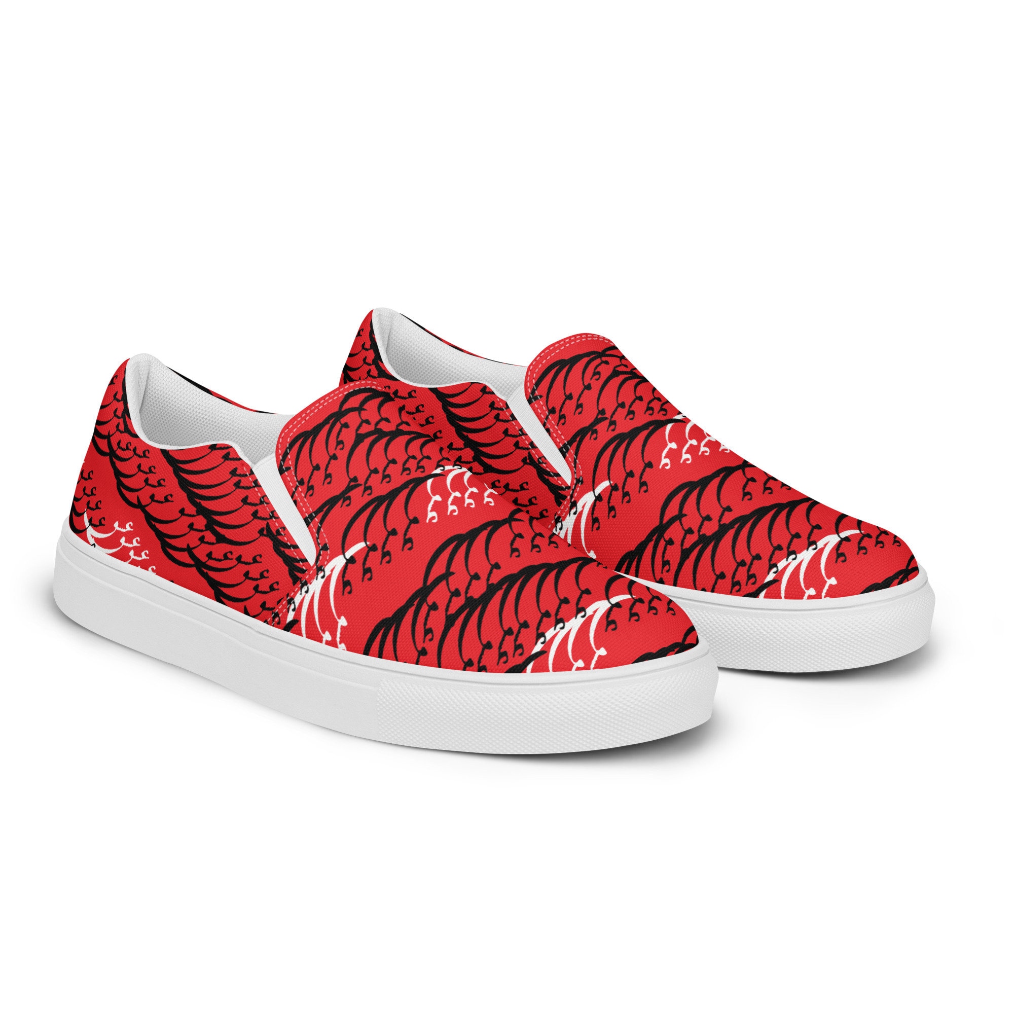 Love Calligraphy Print Slip-on Shoes, Sneaker for Men's, Casual Shoes ...