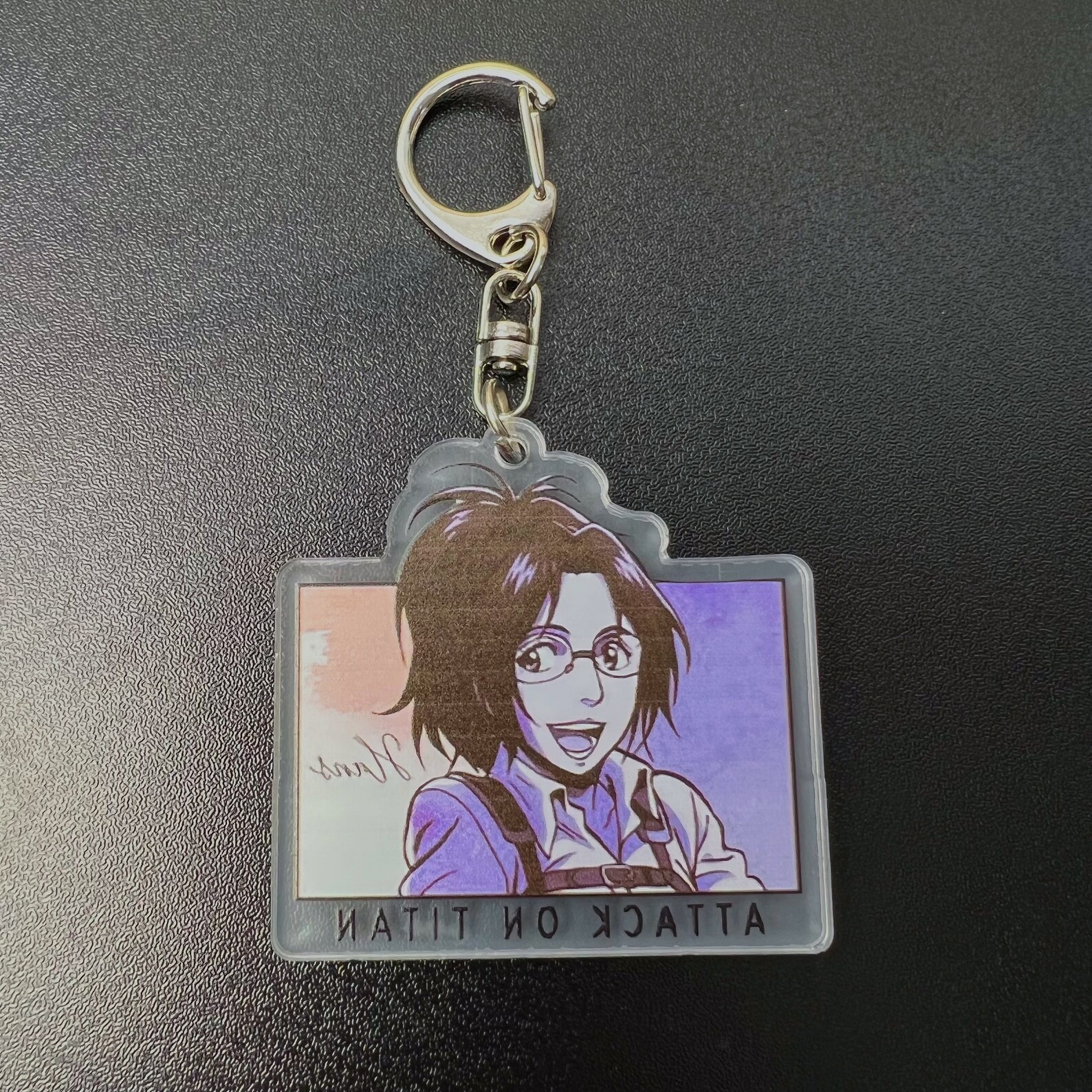 AOT KEYCHAINS Attack on Titans Character Keychains - Etsy