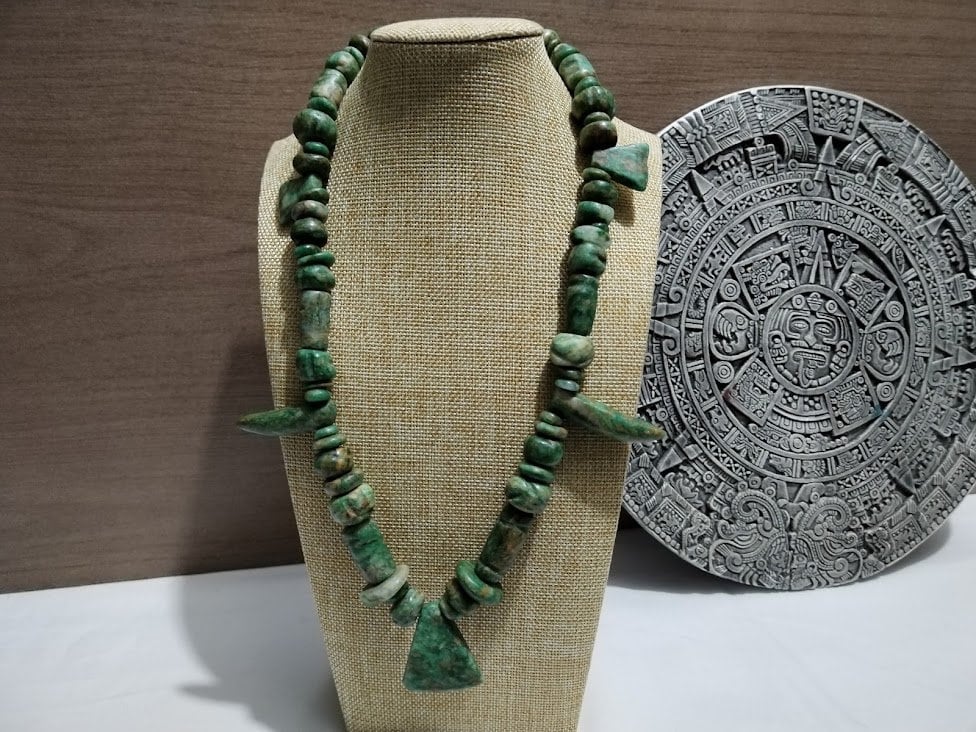 Mayan Jade Beads