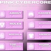 Blue Cybercore Brutalism Animated Stream Overlays Cyber Y2k Butterfly ...