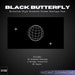 Black Cybercore Brutalism Animated Stream Overlays Cyber Y2k Butterfly ...