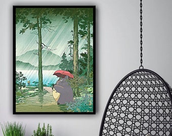 Studio Ghibli Rain - Etsy