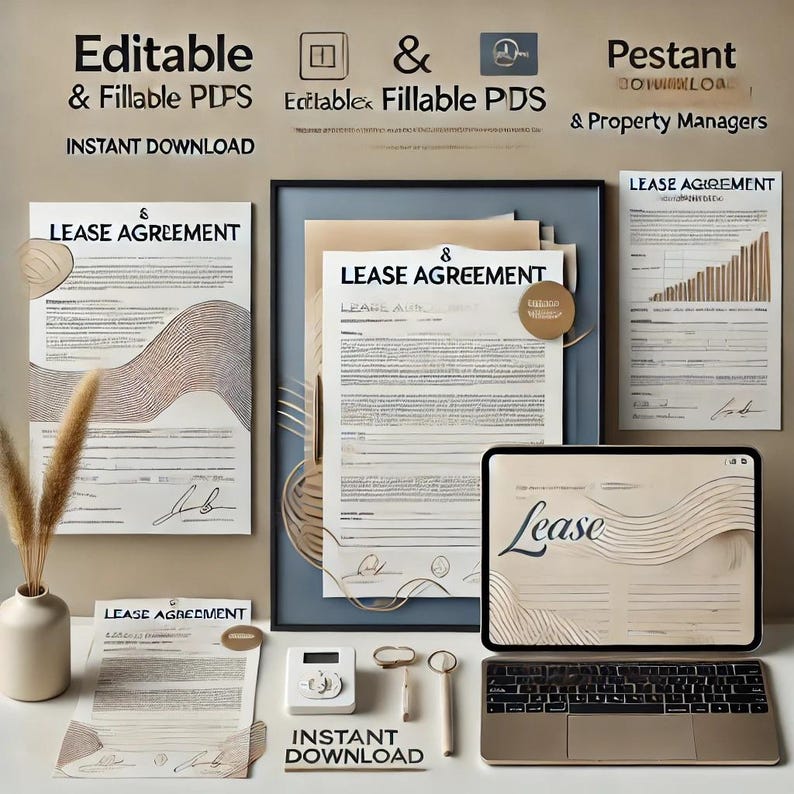 Ultimate Landlord Lease Agreement Bundle Residential/commercial ...