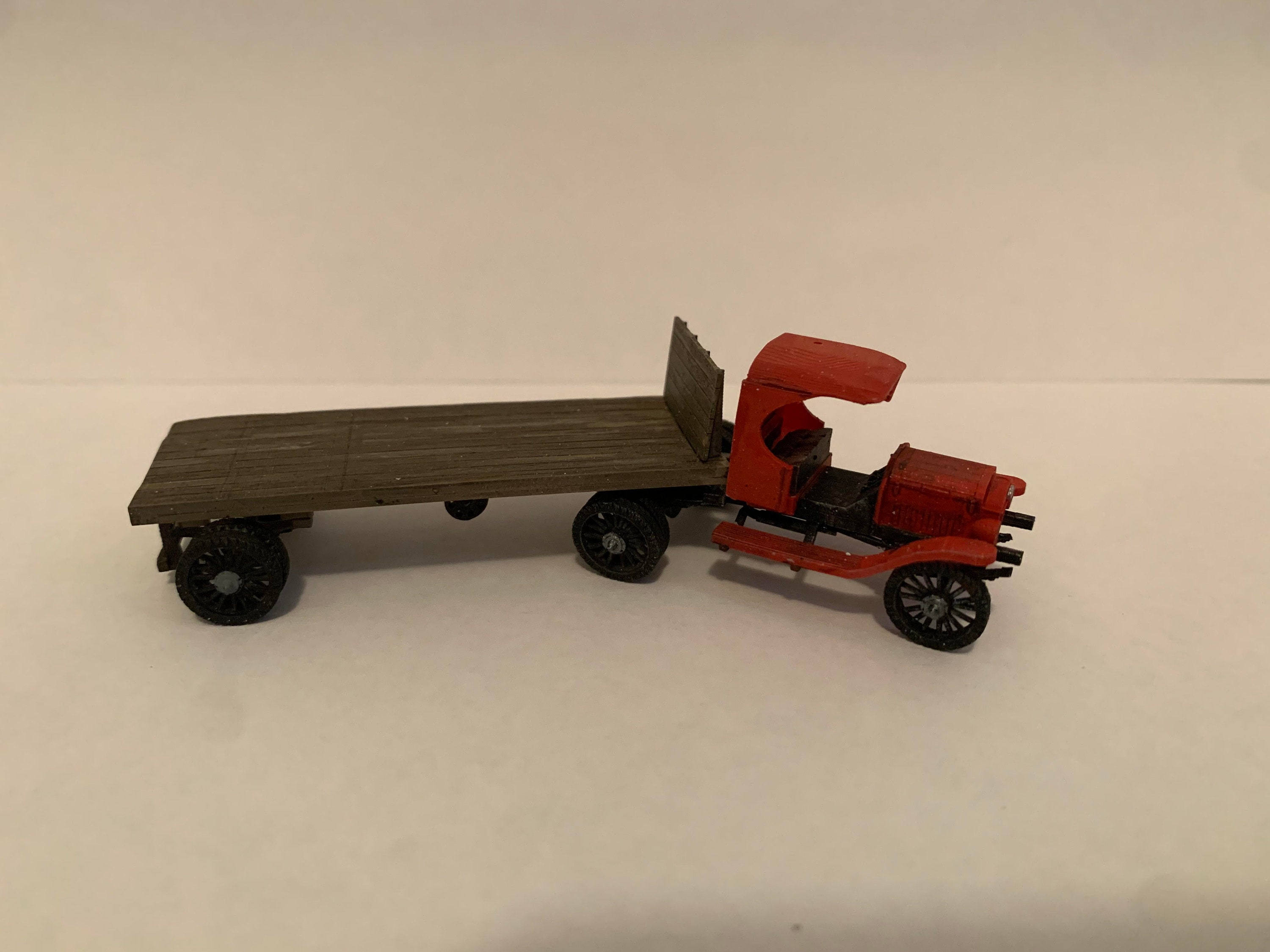 Miniature 1920's Era Truck and Trailer (HO Scale) - Etsy