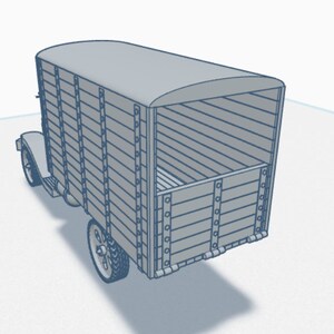 Miniature 1920's Era Delivery Van (HO Scale) - Etsy