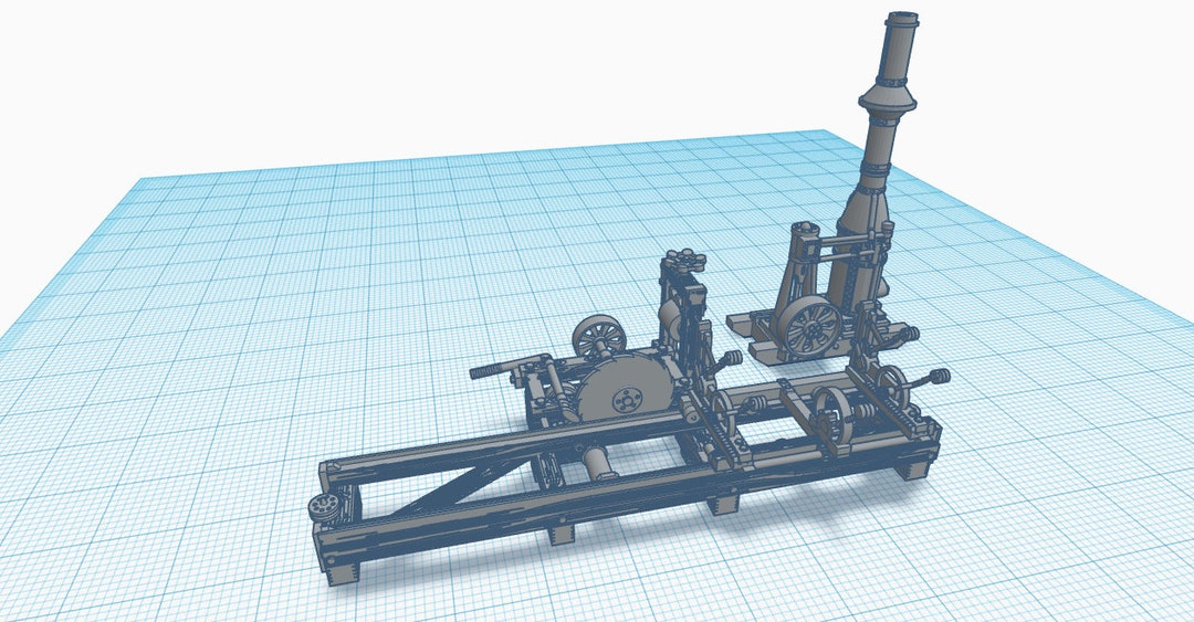 Miniature Portable Sawmill 3D Print Model (HO Scale) - Etsy