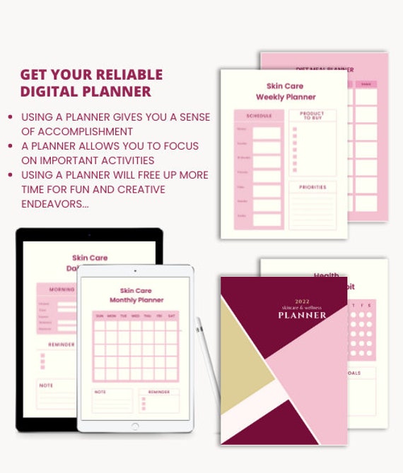 Skincare Weekly Routine Log Book: Skincare Weekly Routine - Etsy