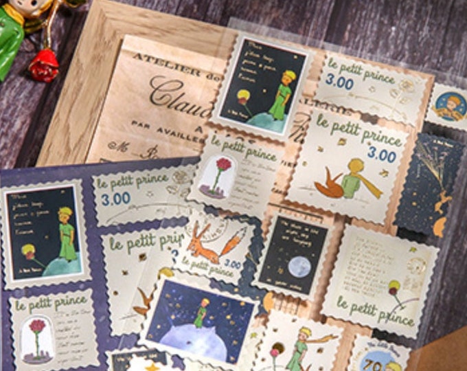 2 Sheets Little Prince Stickers, Little Prince Bullet Journal Sticker ...