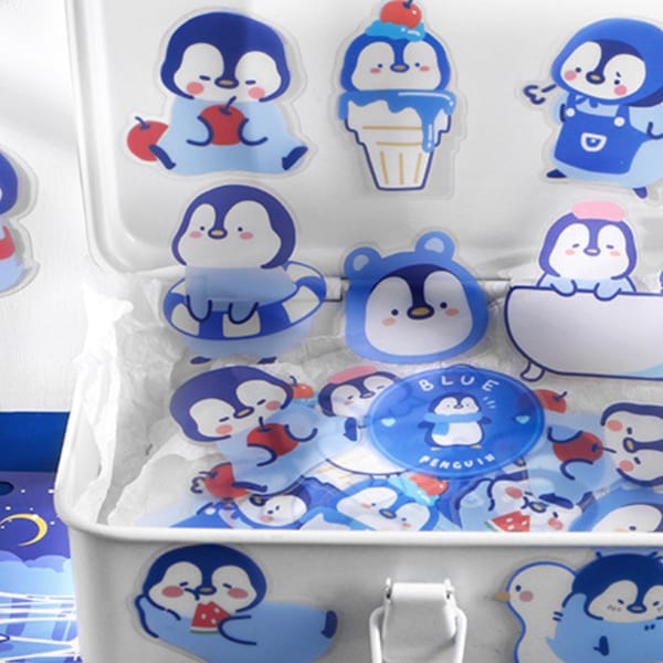 Penguin Stickers - Etsy