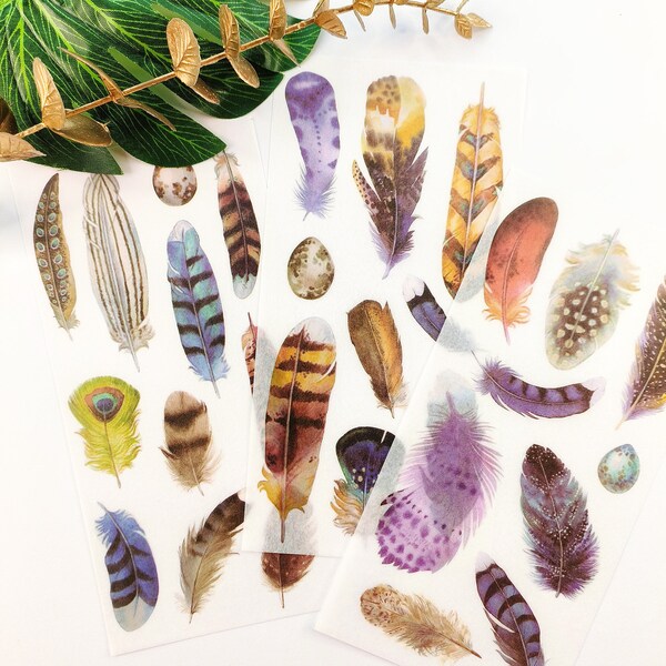 Feather Bullet Journal - Etsy