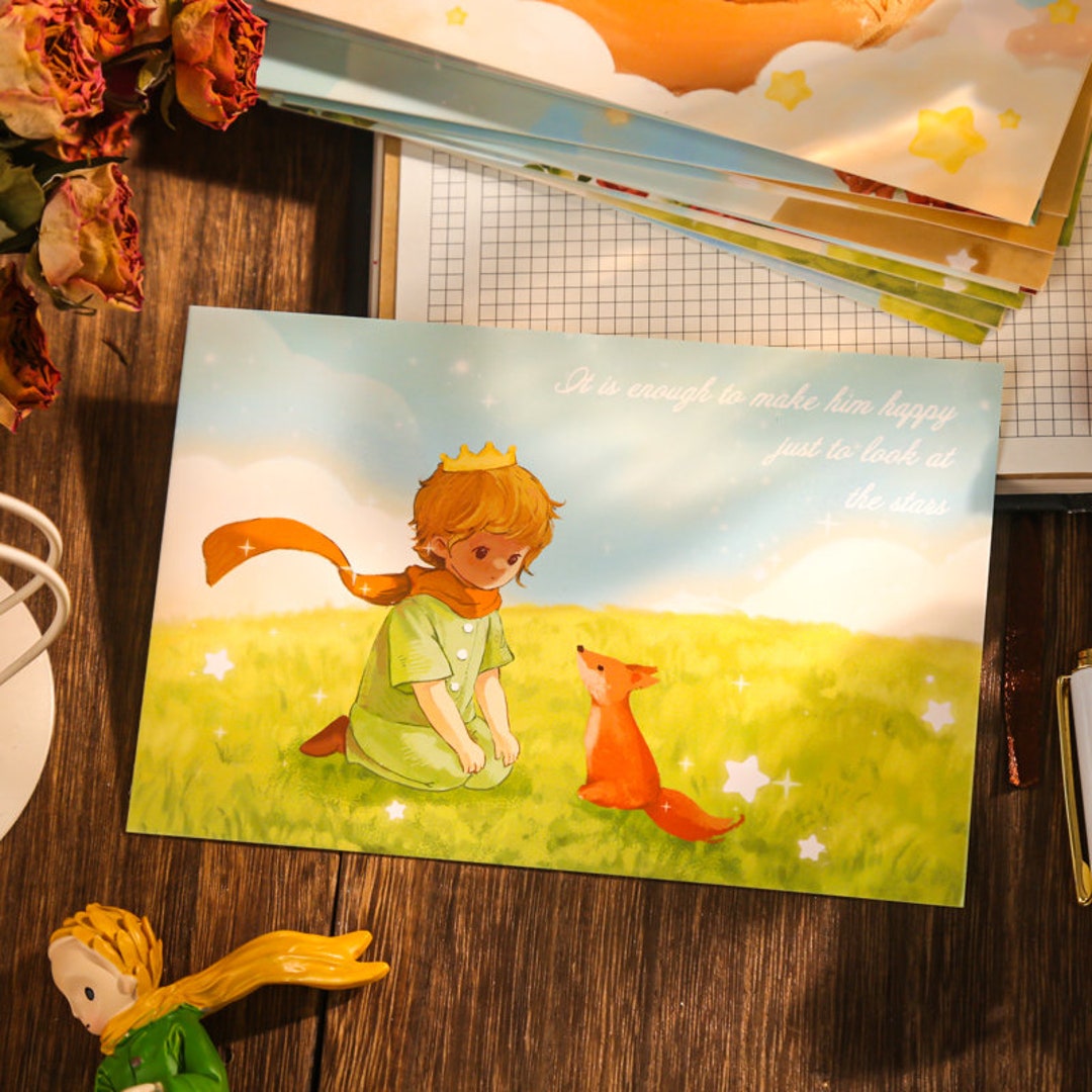 27pcs Watercolor Little Prince Postcard, Little Prince Gift Cards, Gift ...