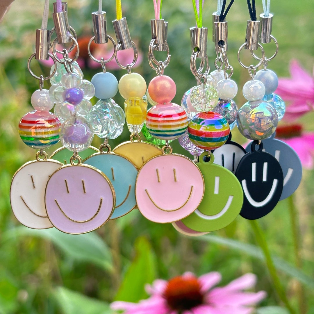 Smiley Face Phone Charms | Smiley Face Bag Charms | Smiley Face ...